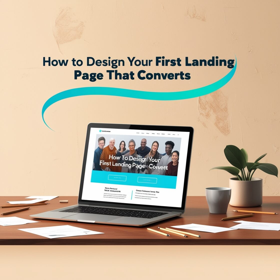 How To Design Your First Landing Page That Converts